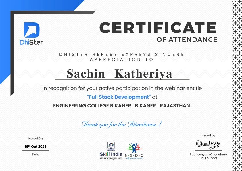 Sachin Katheriya on LinkedIn: full stack development ☺️☺️ Sachin Katheriya on LinkedIn: full stack development ☺️☺️
