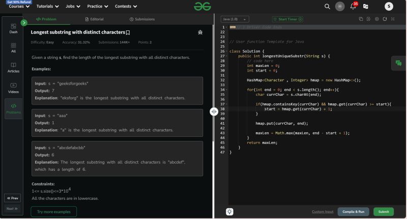 Shreya Singh on LinkedIn: #geekstreak2024 #dsa #java #codingjourney # ... Shreya Singh on LinkedIn: #geekstreak2024 #dsa #java #codingjourney # ...