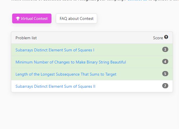 Participated in LeetCode contest 116 | Bhaarat Kumar Khatri posted on ... Participated in LeetCode contest 116 | Bhaarat Kumar Khatri posted on ...
