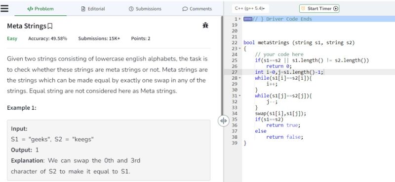 YASH VERMA on LinkedIn: Day 65 Decoding Meta Strings: Unveiling the ... YASH VERMA on LinkedIn: Day 65 Decoding Meta Strings: Unveiling the ...