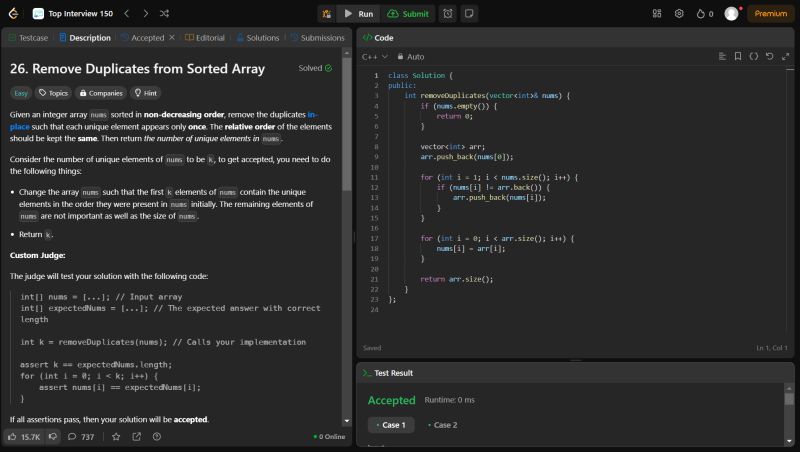 Tanishka Solanki on LinkedIn: #100daysofcode #leetcode #vitbhopal # ... Tanishka Solanki on LinkedIn: #100daysofcode #leetcode #vitbhopal # ...