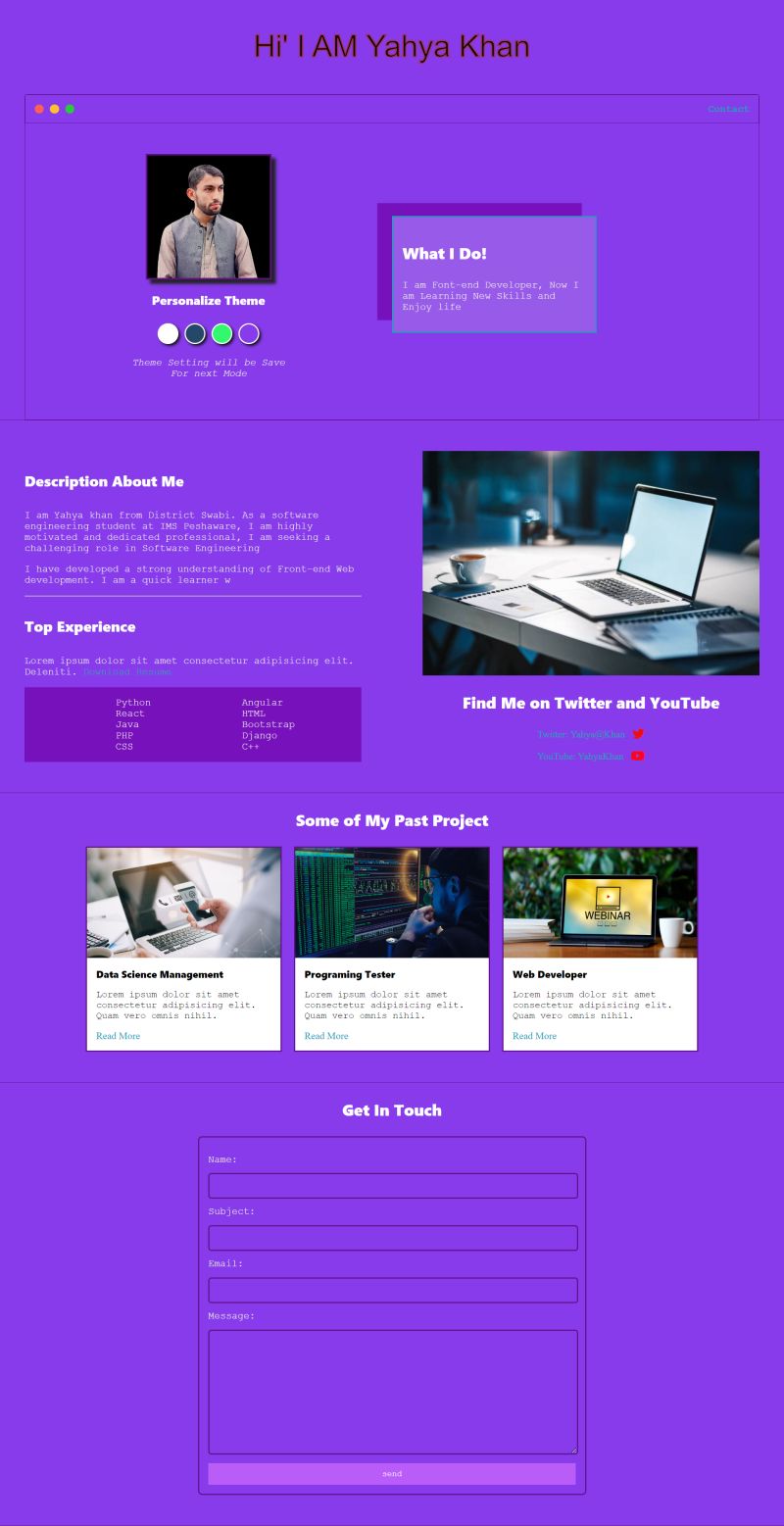 Yahya Khan on LinkedIn: #webdevelopment #internshipexperience #webtech Yahya Khan on LinkedIn: #webdevelopment #internshipexperience #webtech