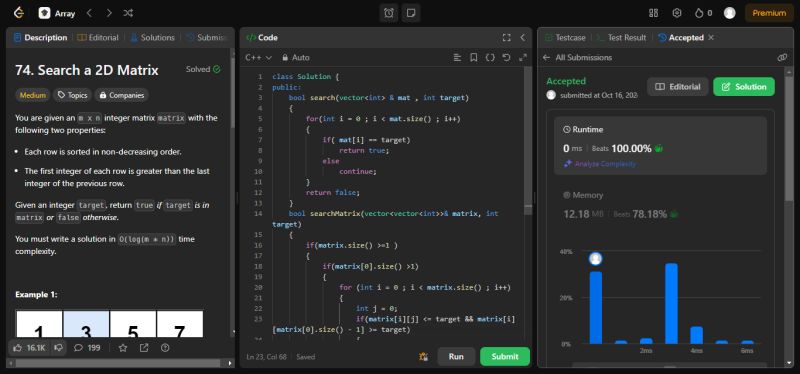 Aarya Shrivaastava on LinkedIn: #drgviswanathan #cplusplus #leetcode # ... Aarya Shrivaastava on LinkedIn: #drgviswanathan #cplusplus #leetcode # ...