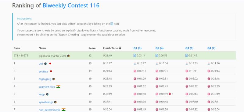 Dipanshu Mahto on LinkedIn: #leetcode #codingcommunity #top1000 # ... Dipanshu Mahto on LinkedIn: #leetcode #codingcommunity #top1000 # ...