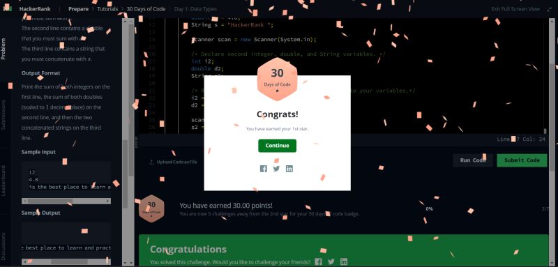 Gaurav Raj on LinkedIn: #codingchallenge #hackerrank #learningtocode Gaurav Raj on LinkedIn: #codingchallenge #hackerrank #learningtocode