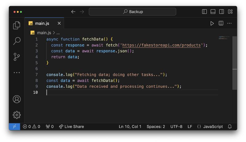 Learn about async/await in JavaScript | Jay Patel posted on the topic ... Learn about async/await in JavaScript | Jay Patel posted on the topic ...