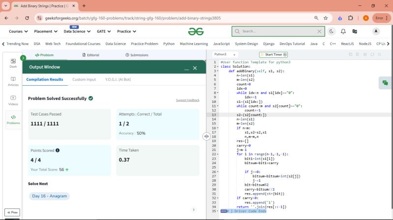 #dsa #codingchallenge #problemsolving #geeksforgeeks #160daysofcode ... #dsa #codingchallenge #problemsolving #geeksforgeeks #160daysofcode ...