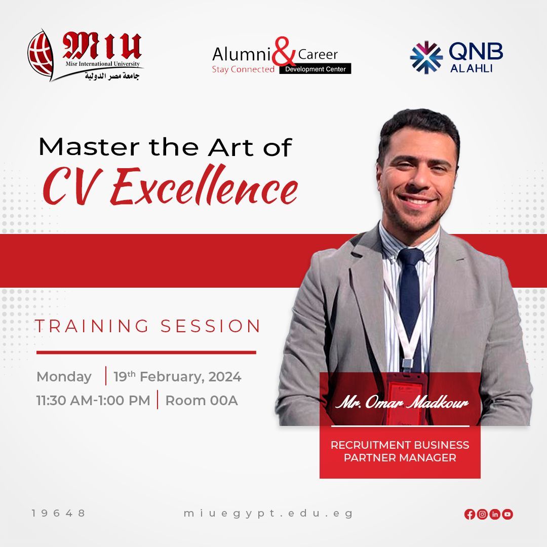 Misr International University posted on LinkedIn Misr International University posted on LinkedIn