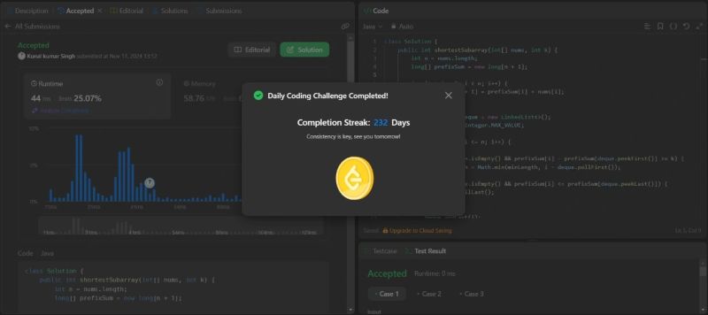 Kunal Kumar Singh on LinkedIn: #365daysofcode #potd #dailychallenge # ... Kunal Kumar Singh on LinkedIn: #365daysofcode #potd #dailychallenge # ...