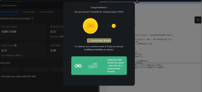 #coding #dsa #geeksforgeeks #problemsolving #160dayschallenge # ... #coding #dsa #geeksforgeeks #problemsolving #160dayschallenge # ...