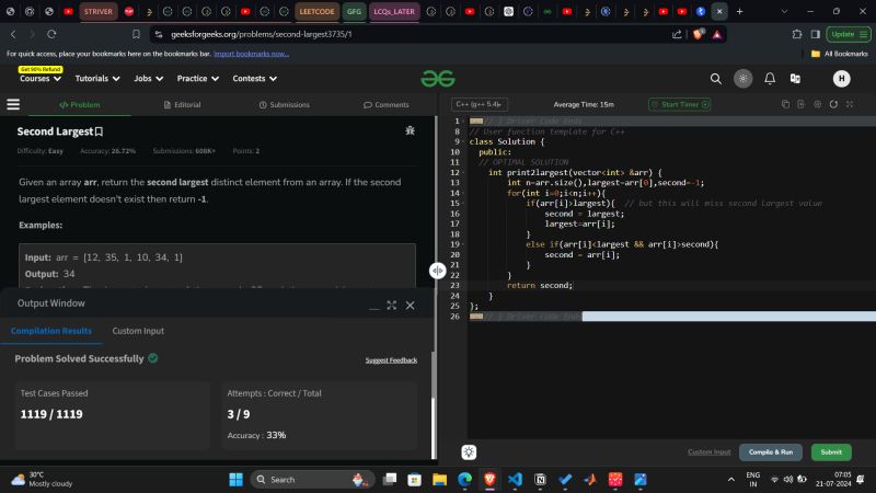 Himanshu Kumar on LinkedIn: #codingchallenge #dsa #leetcode Himanshu Kumar on LinkedIn: #codingchallenge #dsa #leetcode