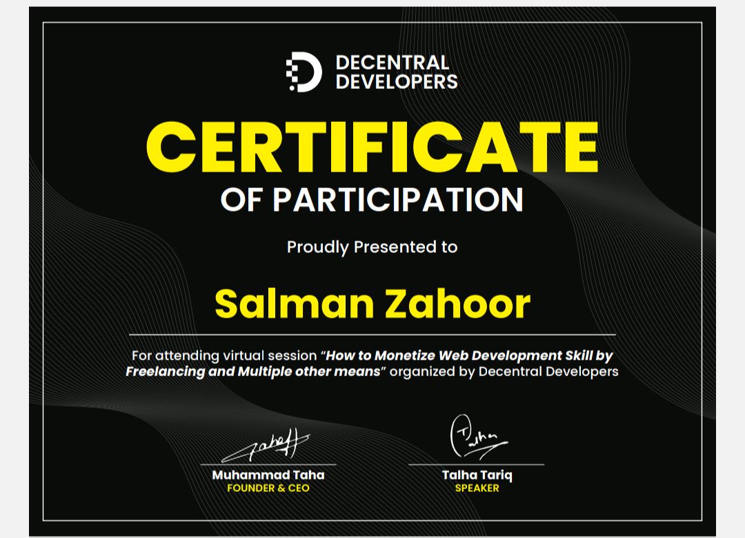Salman Zahoor on LinkedIn: #linkedin #fiverr #upwork Salman Zahoor on LinkedIn: #linkedin #fiverr #upwork