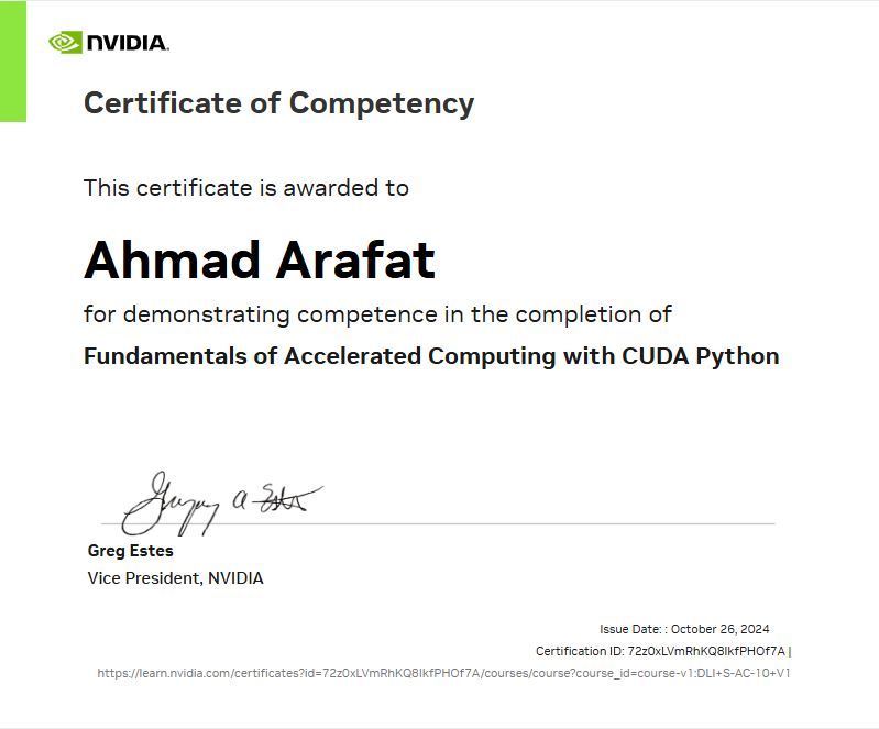 Ahmad Arafat on LinkedIn: #fem #cfd #python #nvidia #cuda #fea #cfd # ... Ahmad Arafat on LinkedIn: #fem #cfd #python #nvidia #cuda #fea #cfd # ...