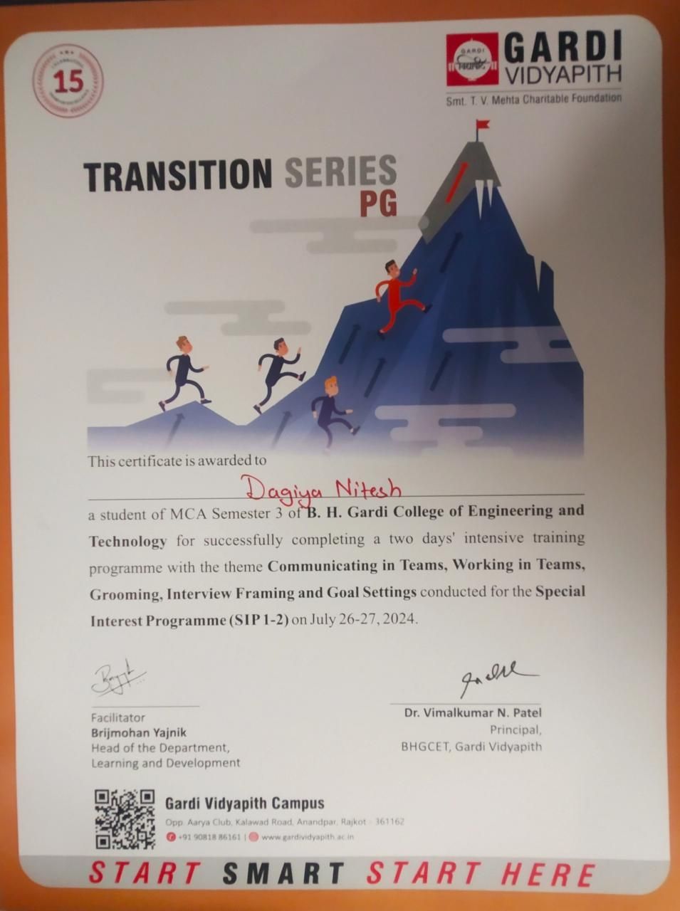 DAGIYA NITESH on LinkedIn: #professionaldevelopment #teamwork # ... DAGIYA NITESH on LinkedIn: #professionaldevelopment #teamwork # ...