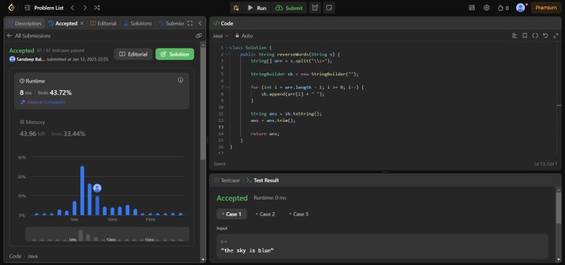Sandeep Balabantaray on LinkedIn: #100daysofcode #leetcode # ... Sandeep Balabantaray on LinkedIn: #100daysofcode #leetcode # ...