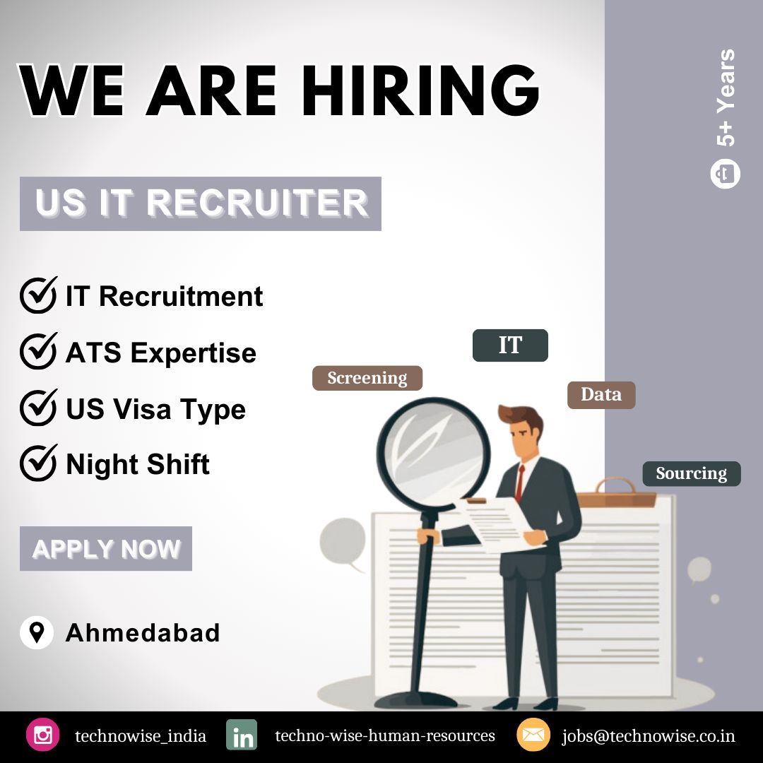 Techno Wise - Recruitment Solutions on LinkedIn: #usitrecruitment #ats ... Techno Wise - Recruitment Solutions on LinkedIn: #usitrecruitment #ats ...