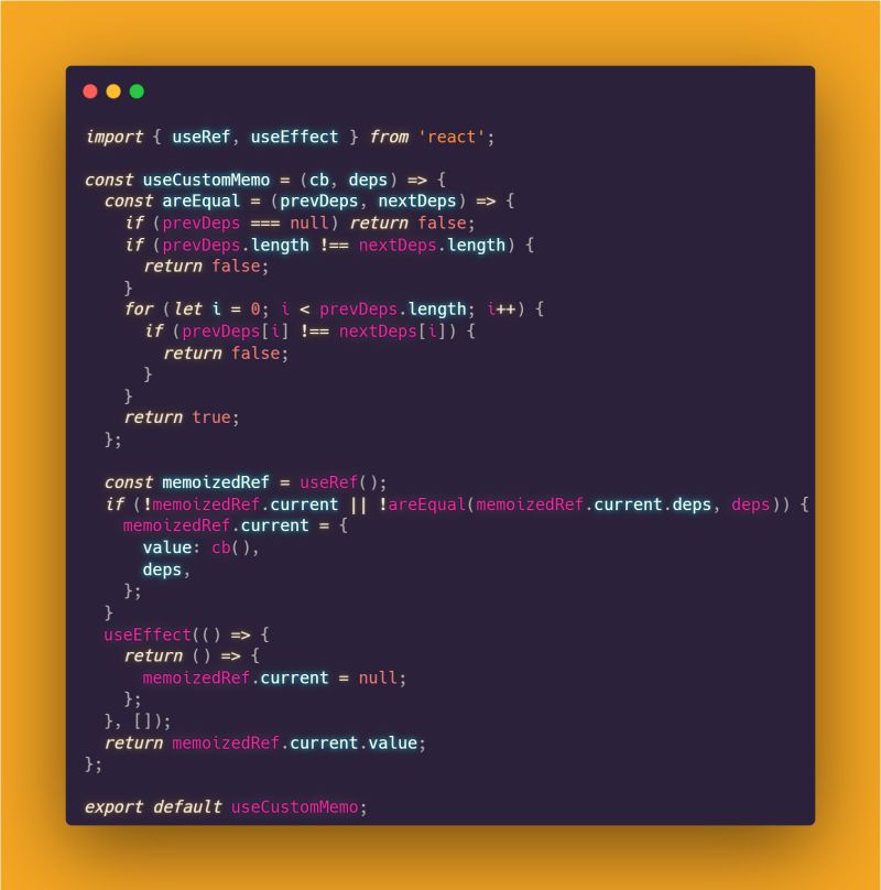 Dinesh katariya on LinkedIn: yesterday I built a custom useMemo hook ... Dinesh katariya on LinkedIn: yesterday I built a custom useMemo hook ...