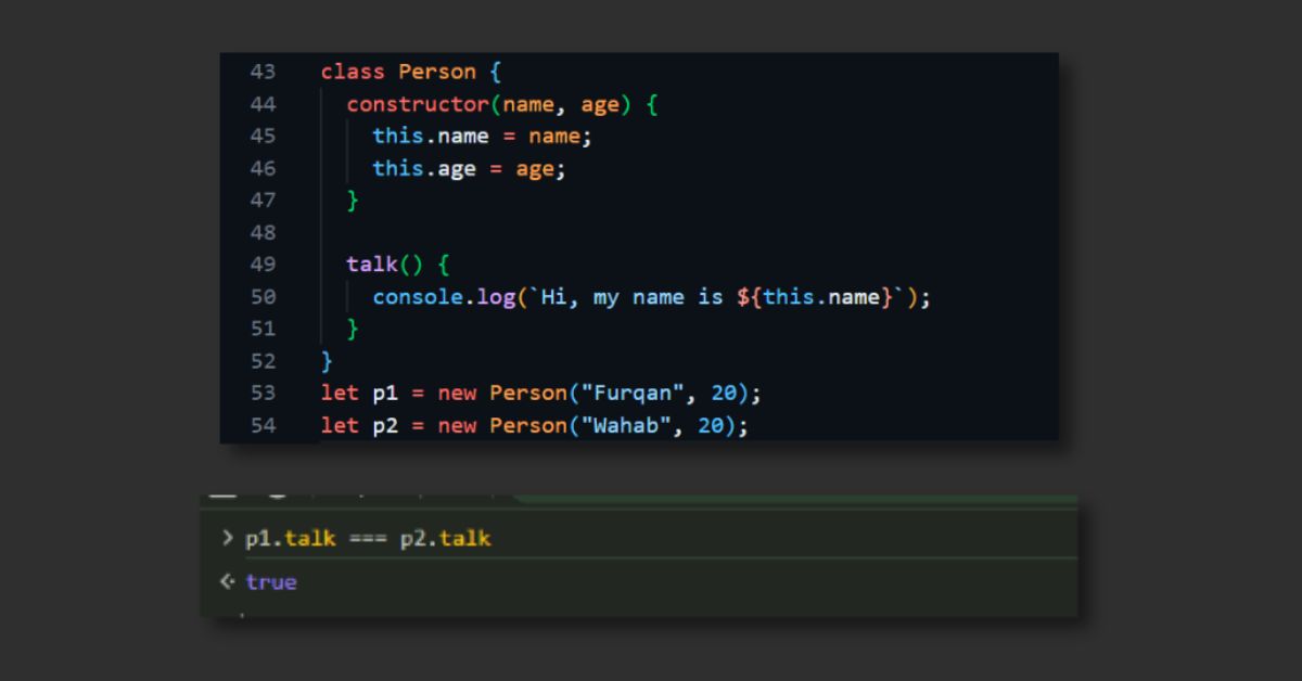 Furqan Ali on LinkedIn: #javascript #es6classes #modernjs #webdev # ... Furqan Ali on LinkedIn: #javascript #es6classes #modernjs #webdev # ...