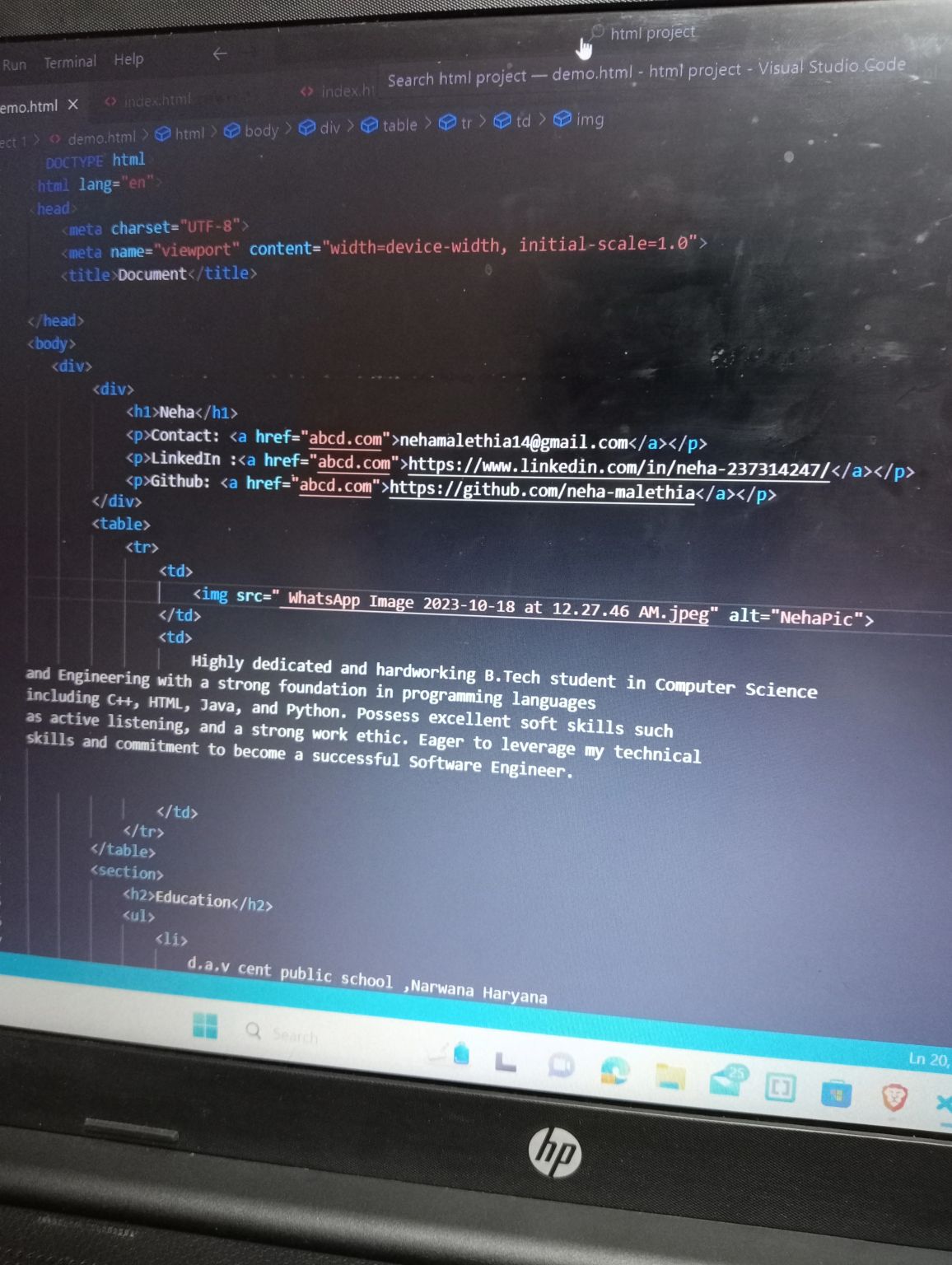 Neha . on LinkedIn: #webdevelopment #lovebabbar #html Neha . on LinkedIn: #webdevelopment #lovebabbar #html