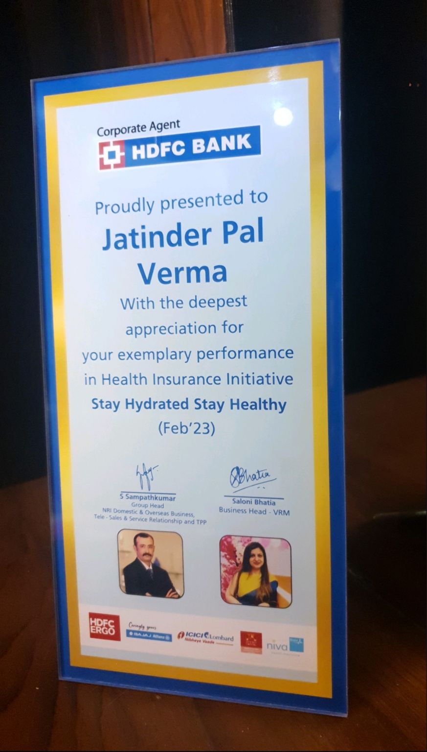 Jatinder Pal Verma on LinkedIn: top performance in whole unit HDFC Bank ... Jatinder Pal Verma on LinkedIn: top performance in whole unit HDFC Bank ...