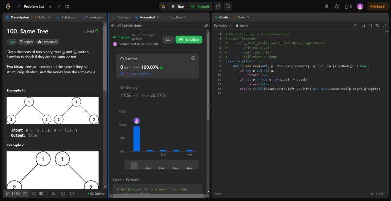 Simran Yadav on LinkedIn: #100daysofcode #leetcode #python #binarytrees ... Simran Yadav on LinkedIn: #100daysofcode #leetcode #python #binarytrees ...