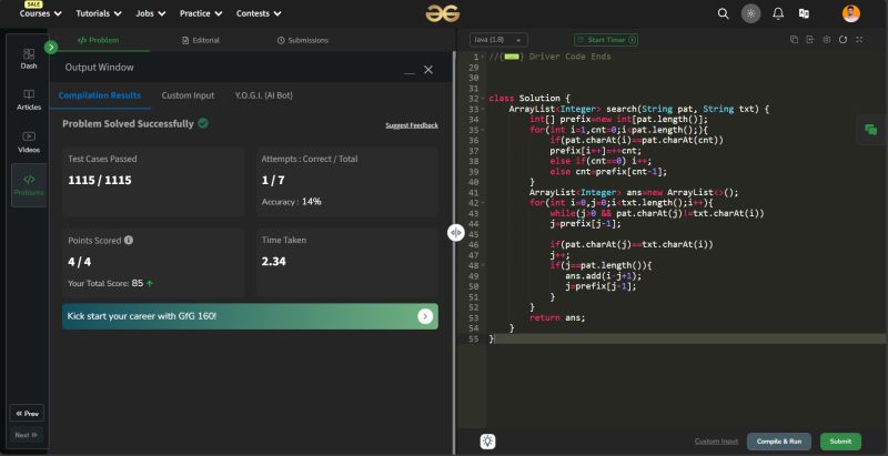 Harshit Patle on LinkedIn: #geeksforgeeks #codingchallenge # ... Harshit Patle on LinkedIn: #geeksforgeeks #codingchallenge # ...