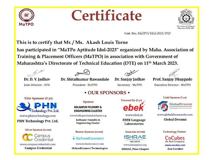 Akash Torne on LinkedIn: Akash Torne on LinkedIn: