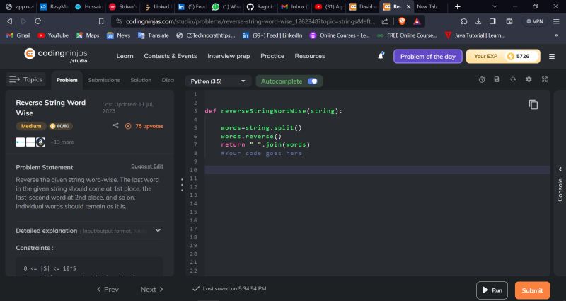 Ragini Mishra on LinkedIn: #75daysdsa #dsa #programming #coding # ... Ragini Mishra on LinkedIn: #75daysdsa #dsa #programming #coding # ...