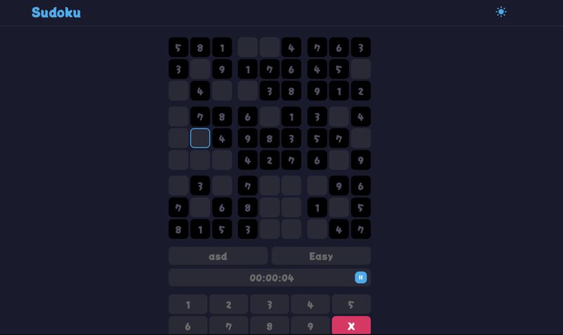 Muhammet Arda Çakmak on LinkedIn: html, css and javascript with sudoku ... Muhammet Arda Çakmak on LinkedIn: html, css and javascript with sudoku ...
