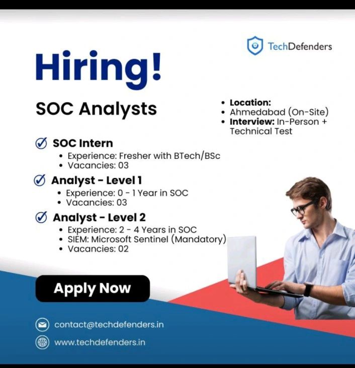 #hiring #soc #analyst #cyber #security #job #opportunity #siem #logs ... #hiring #soc #analyst #cyber #security #job #opportunity #siem #logs ...