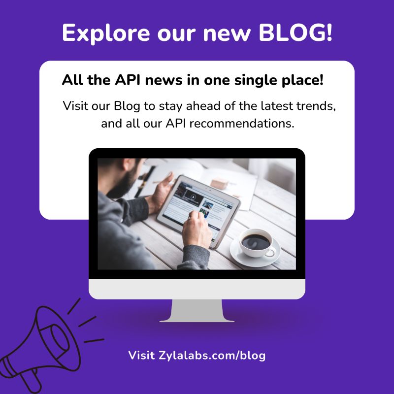 Zylalabs: A BLOG for API News | Zyla Labs posted on the topic | LinkedIn Zylalabs: A BLOG for API News | Zyla Labs posted on the topic | LinkedIn