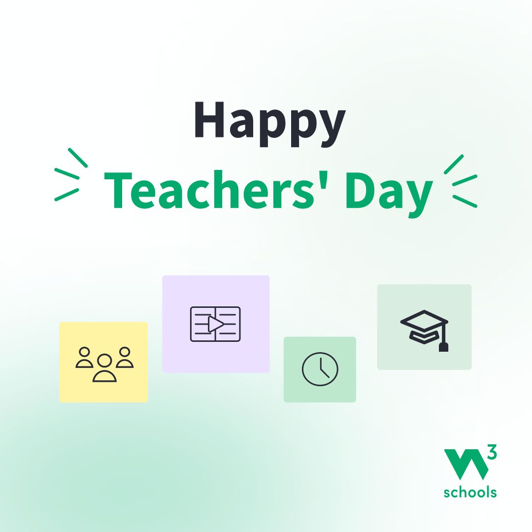 W3Schools.com on LinkedIn: #education #learning #technology #w3schools ... W3Schools.com on LinkedIn: #education #learning #technology #w3schools ...