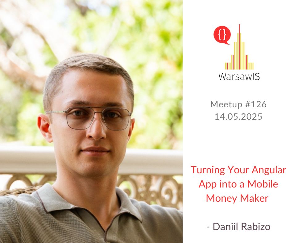 #warsawjs #meetup #angular #mobileapps #webtomobile #javascript⦠| WarsawJS #warsawjs #meetup #angular #mobileapps #webtomobile #javascript⦠| WarsawJS