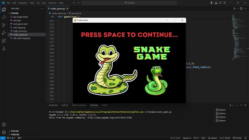 Hariom Chaudhary on LinkedIn: #python #pygame #gamedevelopment # ... Hariom Chaudhary on LinkedIn: #python #pygame #gamedevelopment # ...