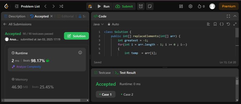 #java #leetcode #algorithms #datastructures #problemsolving | Anusha ... #java #leetcode #algorithms #datastructures #problemsolving | Anusha ...