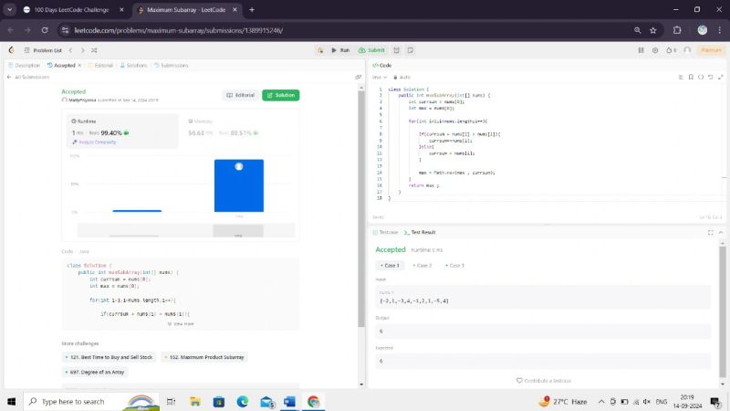 Priyanka Maity on LinkedIn: Day 29 of #100DaysOfLeetCodeChallenge Today ... Priyanka Maity on LinkedIn: Day 29 of #100DaysOfLeetCodeChallenge Today ...