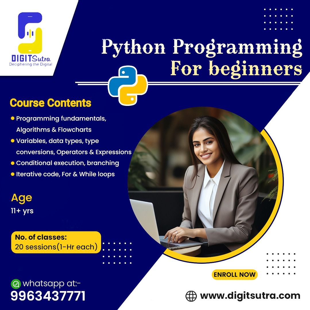 Learn Python with DIGITSutra | DigitSutra Technologies posted on the ... Learn Python with DIGITSutra | DigitSutra Technologies posted on the ...