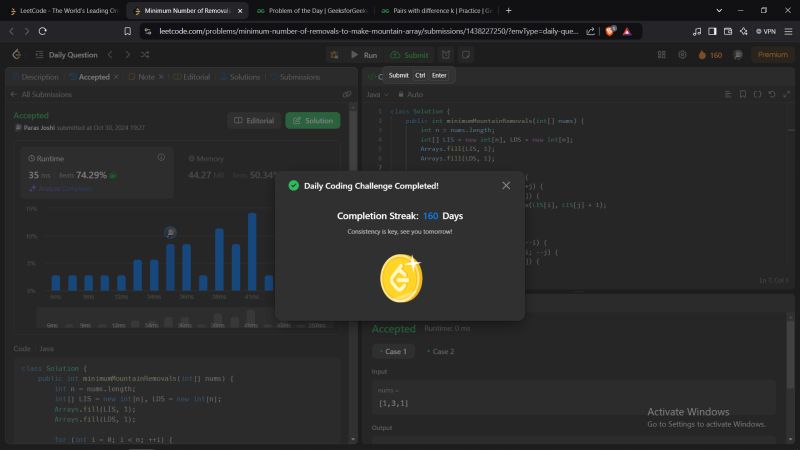 Paras Joshi on LinkedIn: #java #leetcode #geeksforgeeks #problemsolving ... Paras Joshi on LinkedIn: #java #leetcode #geeksforgeeks #problemsolving ...
