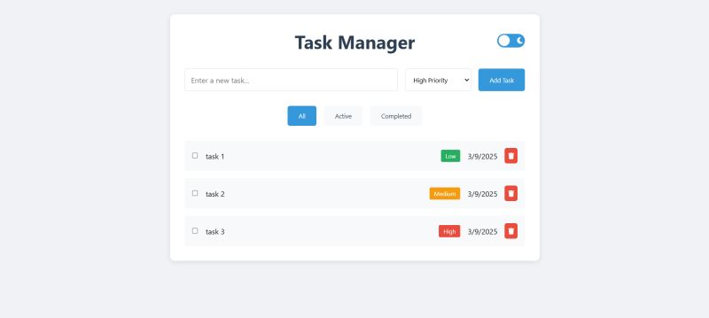 🚀 Just Built a Task Manager Using HTML, CSS, and JavaScript! | Ankush ... 🚀 Just Built a Task Manager Using HTML, CSS, and JavaScript! | Ankush ...