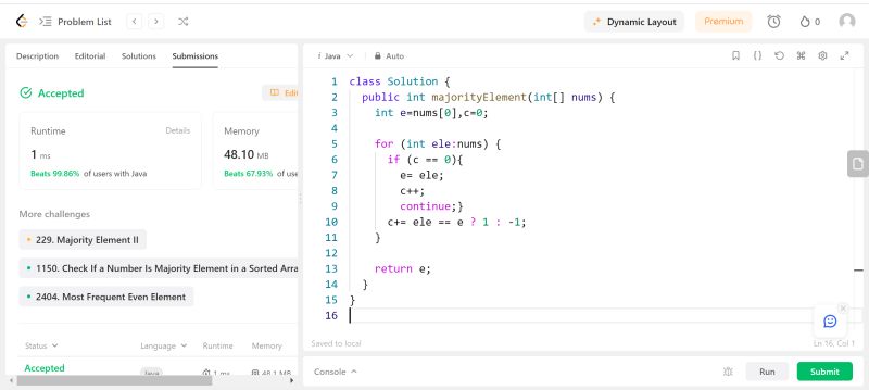 Anay Verma on LinkedIn: #leetcode #100daysofcode #drgvishwanathan # ... Anay Verma on LinkedIn: #leetcode #100daysofcode #drgvishwanathan # ...