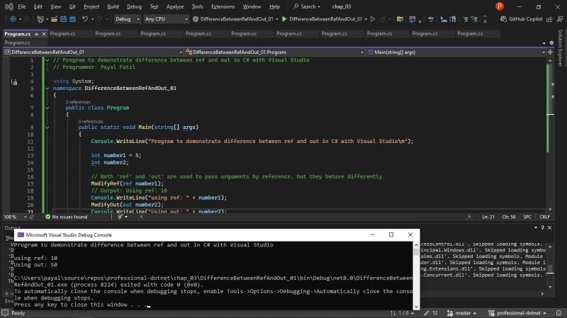 Payal Patil on LinkedIn: #programming #coding #dotnet #csharp # ... Payal Patil on LinkedIn: #programming #coding #dotnet #csharp # ...