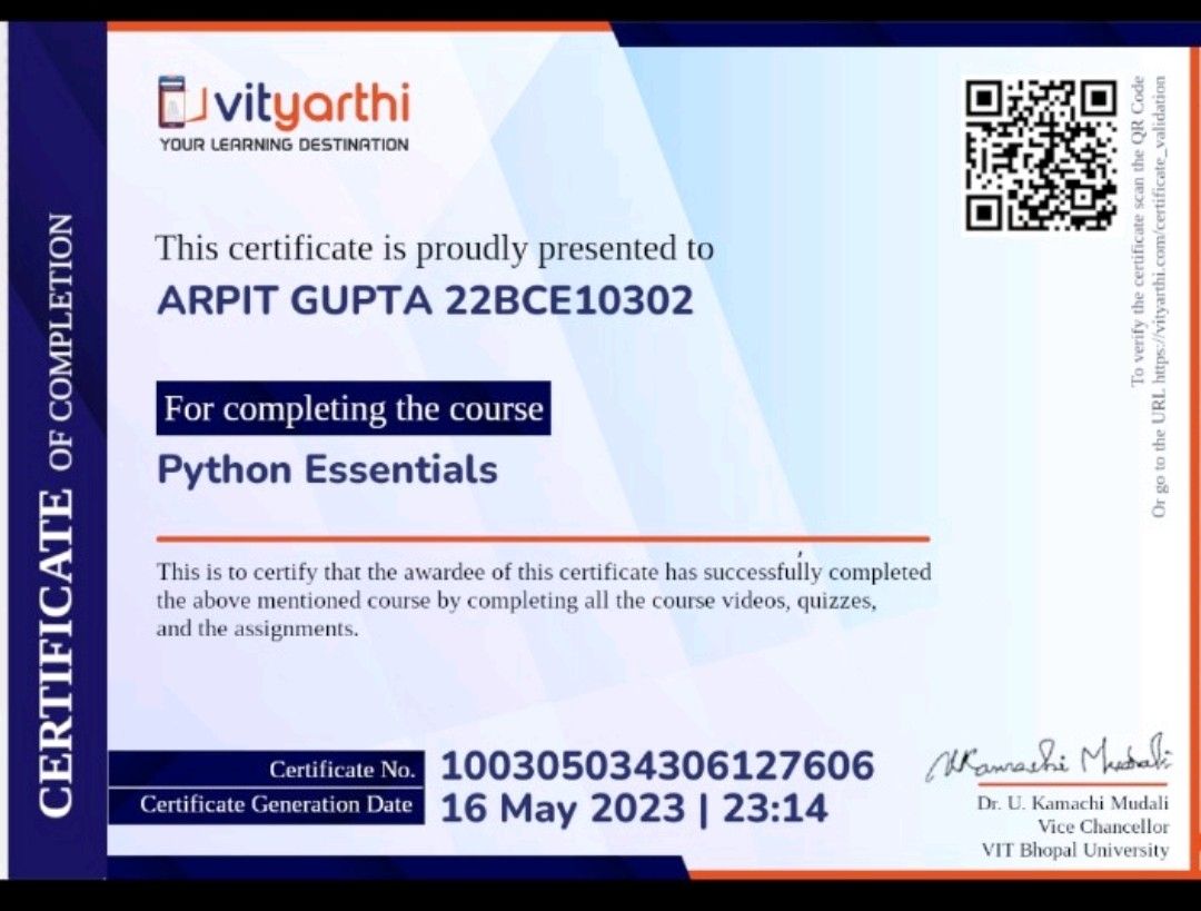 Arpit Gupta on LinkedIn: #development #creative #python #education # ... Arpit Gupta on LinkedIn: #development #creative #python #education # ...