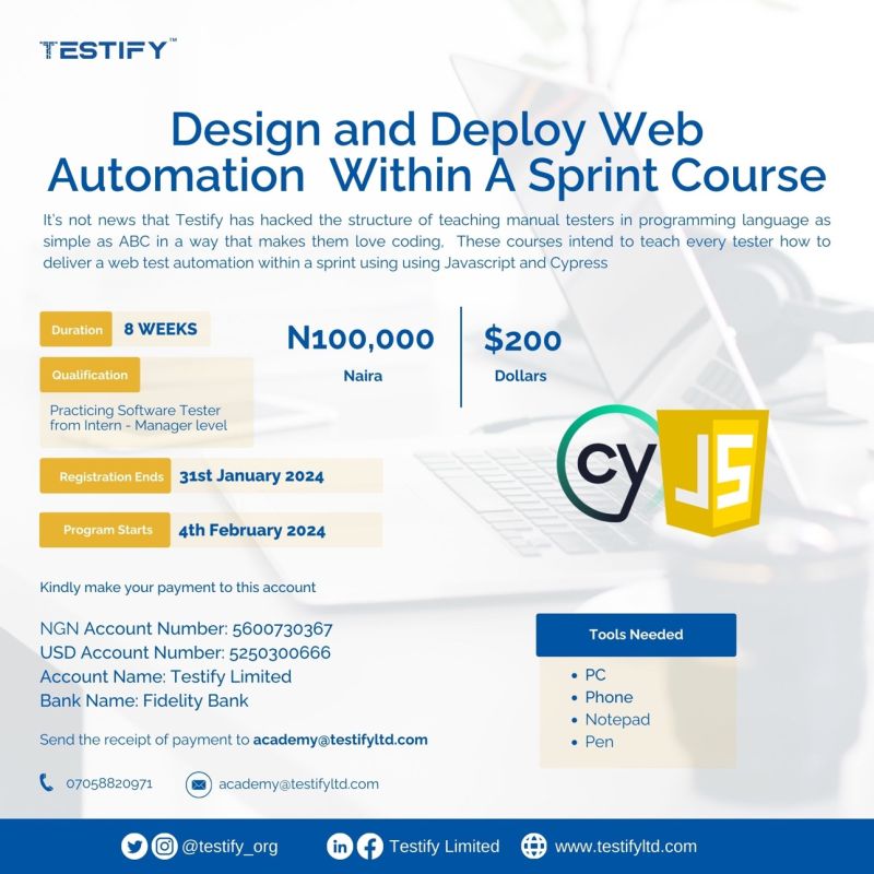 Ibironke Yekinni™️ on LinkedIn: #qa #tester #testers #automation # ... Ibironke Yekinni™️ on LinkedIn: #qa #tester #testers #automation # ...