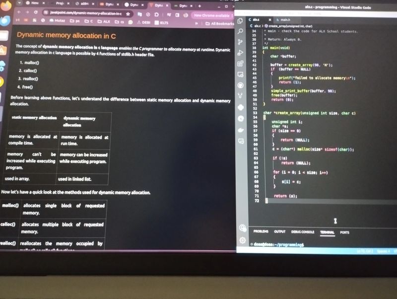 Doaa Karem on LinkedIn: #100daysofcode #programming #alx #c Doaa Karem on LinkedIn: #100daysofcode #programming #alx #c