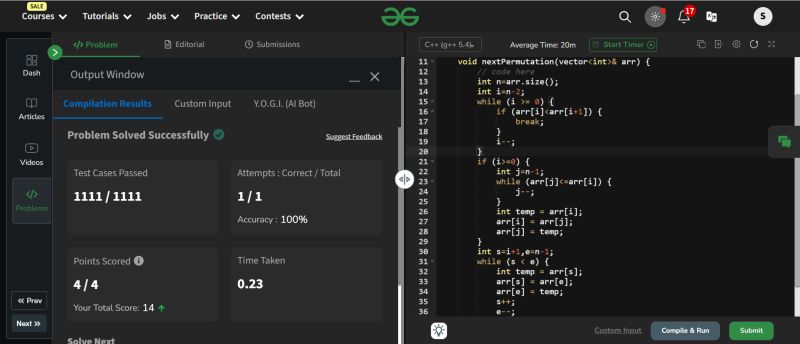 sherlie angel on LinkedIn: #gfg160challenge #codingchallenge #dsa # ... sherlie angel on LinkedIn: #gfg160challenge #codingchallenge #dsa # ...