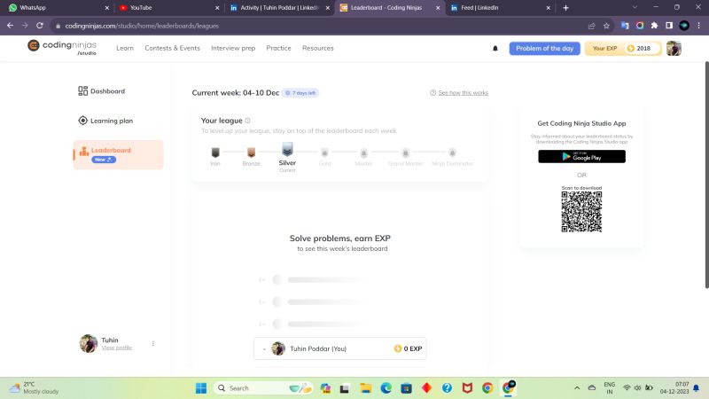 Tuhin Poddar on LinkedIn: #codingninjas #coding #linkedin #dsa # ... Tuhin Poddar on LinkedIn: #codingninjas #coding #linkedin #dsa # ...