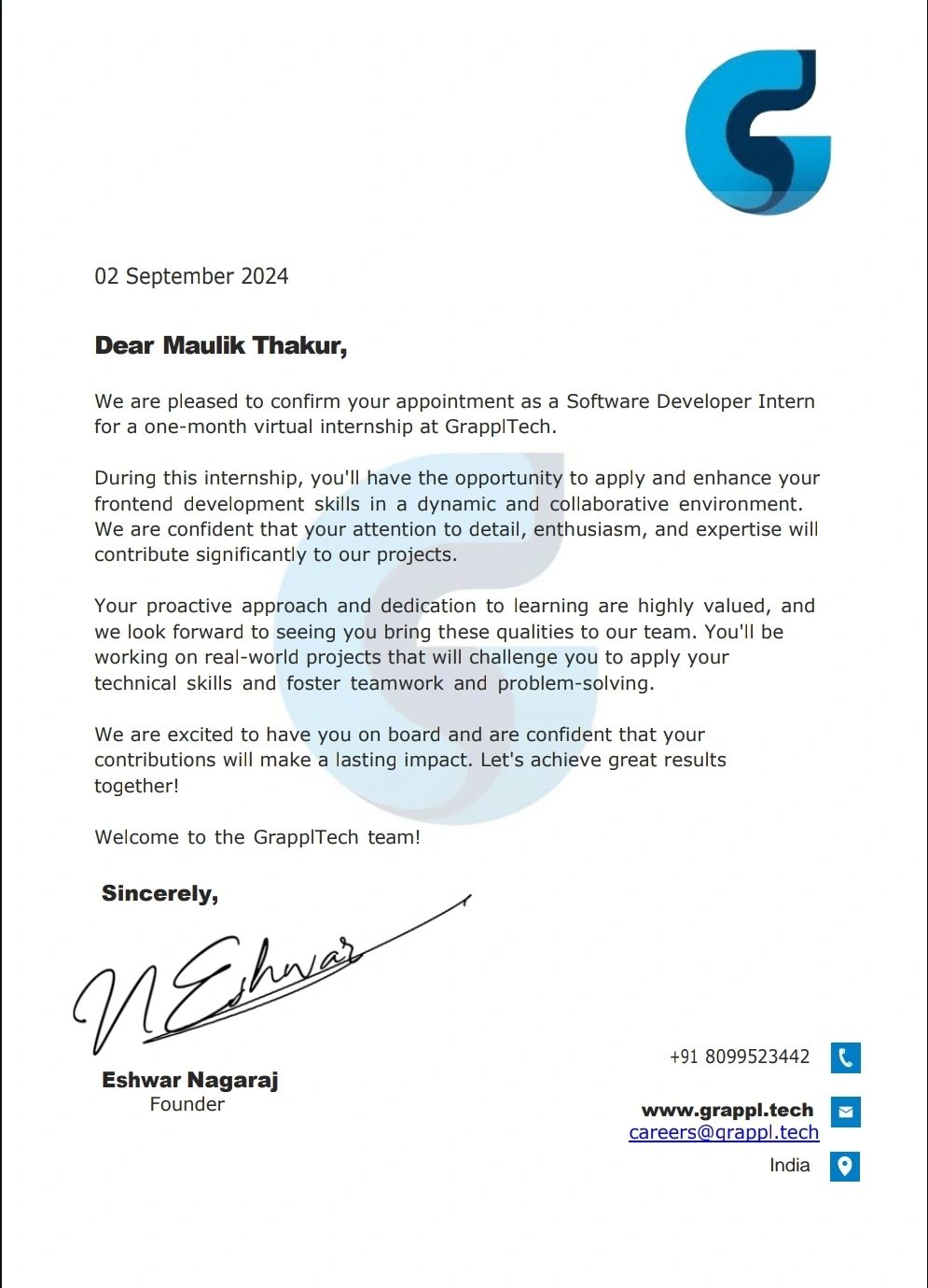Maulik Thakur on LinkedIn: #intership #coding #programming # ... Maulik Thakur on LinkedIn: #intership #coding #programming # ...