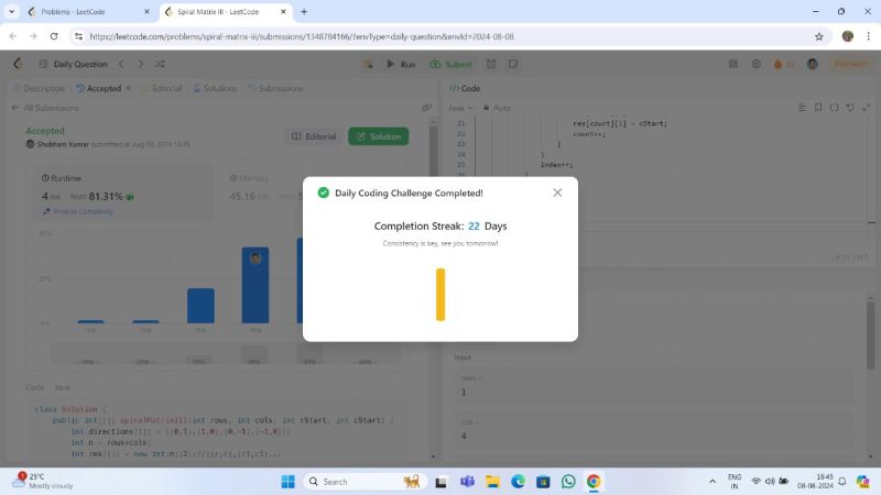 Shubham Sharma on LinkedIn: #coding #leetcode #codechef Shubham Sharma on LinkedIn: #coding #leetcode #codechef