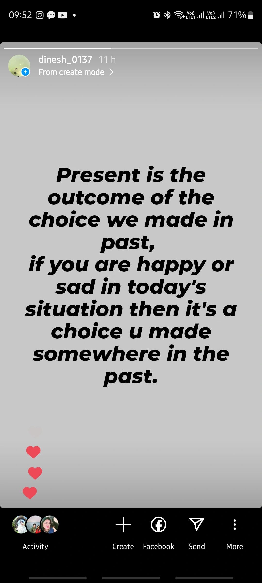 Dinesh Tantia on LinkedIn: Choice is what it's matter.. Dinesh Tantia on LinkedIn: Choice is what it's matter..