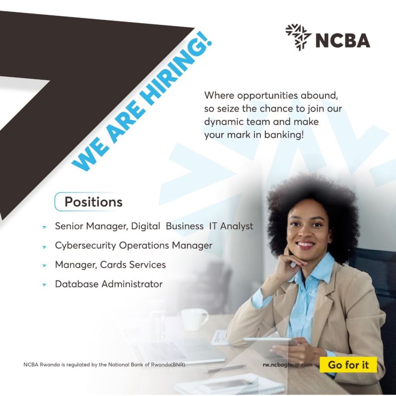 NCBA Rwanda on LinkedIn: #goforit NCBA Rwanda on LinkedIn: #goforit